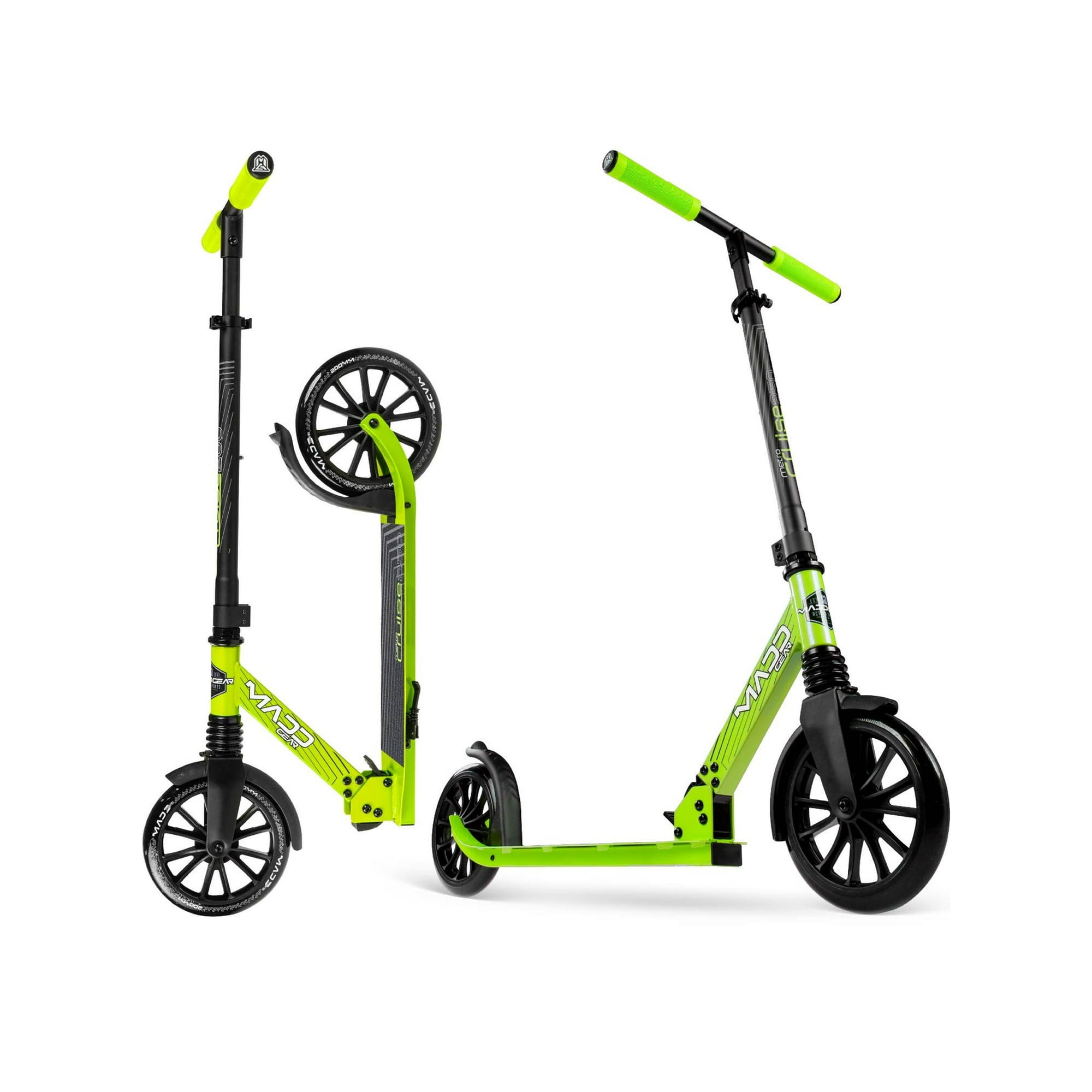 Click here for Madd Gear Metro 250- Black/Green Folding Commuter... prices