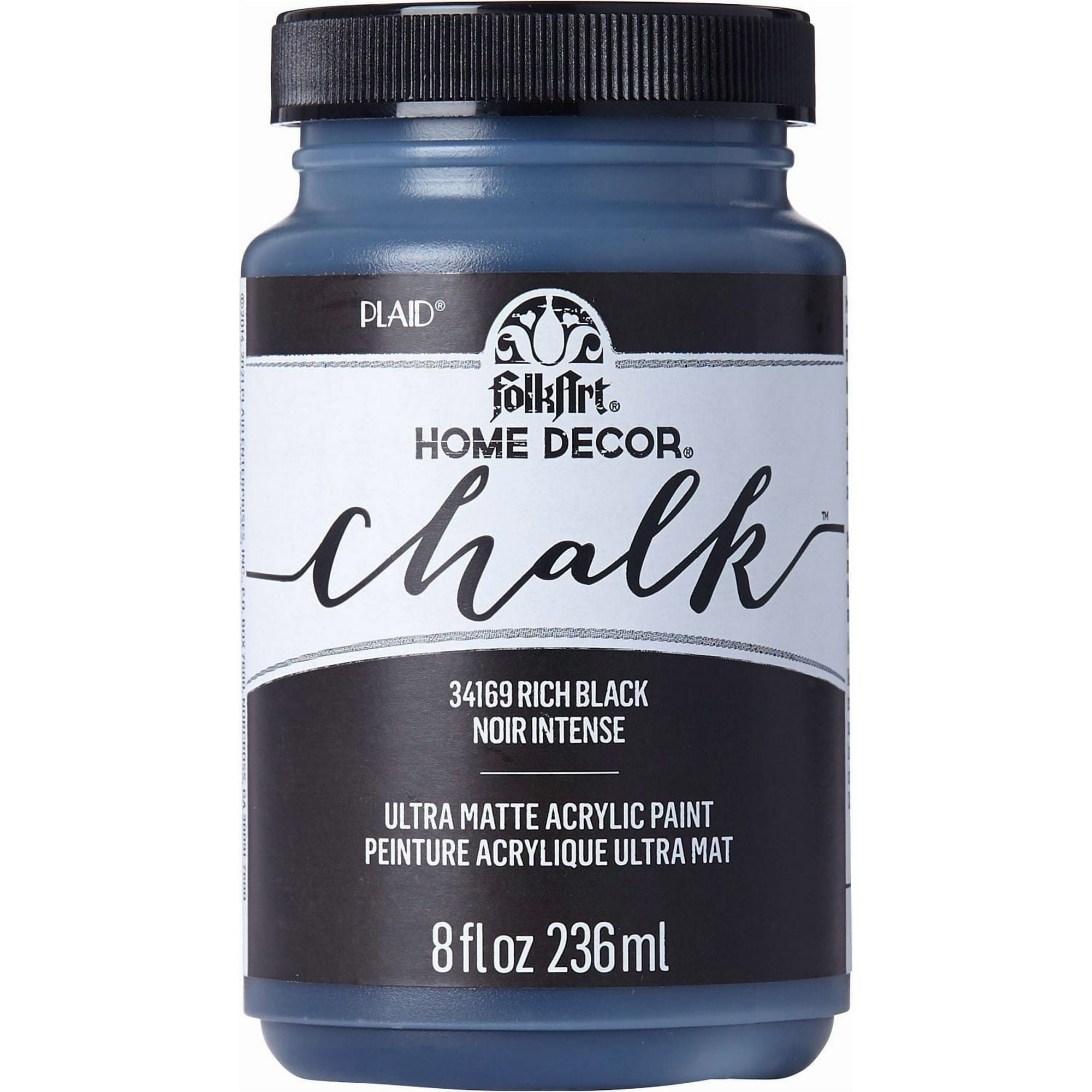 Click here for Folkart Home Decor Chalk  8 Oz.  Rich Black 8 Oz prices