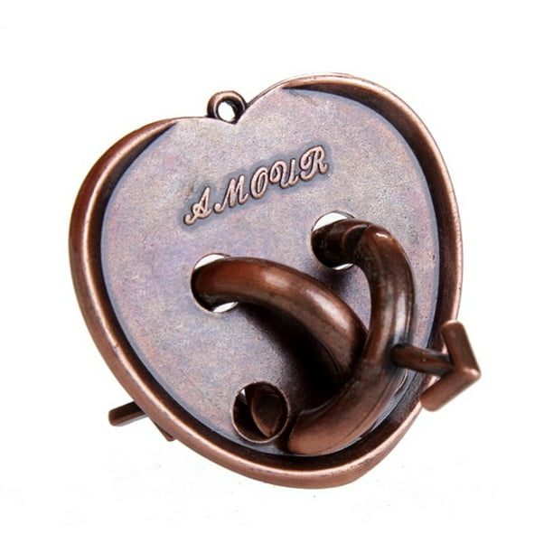 Classic IQ Metal Brain teaser Magic Baffling Puzzles Game Toys for ...