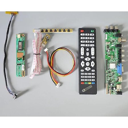 Ds.d3663 Lua.a81.2.pa Pair Lcd Led Tv Driver Board Universal Controller ...