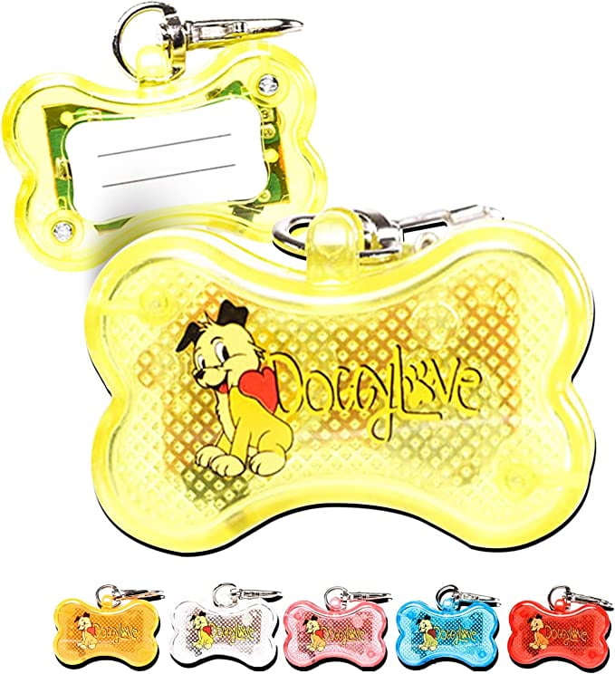 DoggyLove Led Dog Collar Light – Dog Lights for Night Walking – Glow in ...