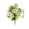 Artificial chrysanthemum Decor 1 Pcs, White Assorted Styles, Esthetic ...