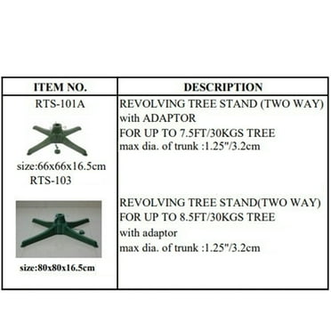 Tree Nest Metal Christmas Tree Holder Stand for Real Trees Up To 8 Feet ...