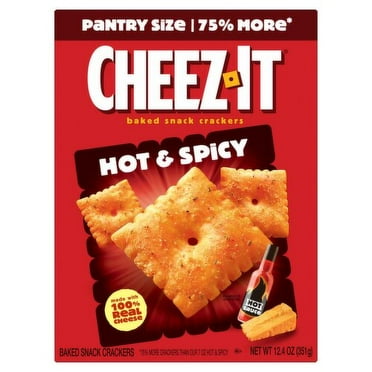 Cheez-It, Grab N Go Hot & Spicy Crackers, Count 6 (3 oz) - Cookie ...