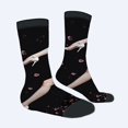 Four Seasons Universal Socks 2 Pairs of Unisex Trendy Socks with Dancer ...