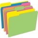 Pendaflex Glow Twisted 3-Tab File Folder Letter Size Multicolor 40526 ...