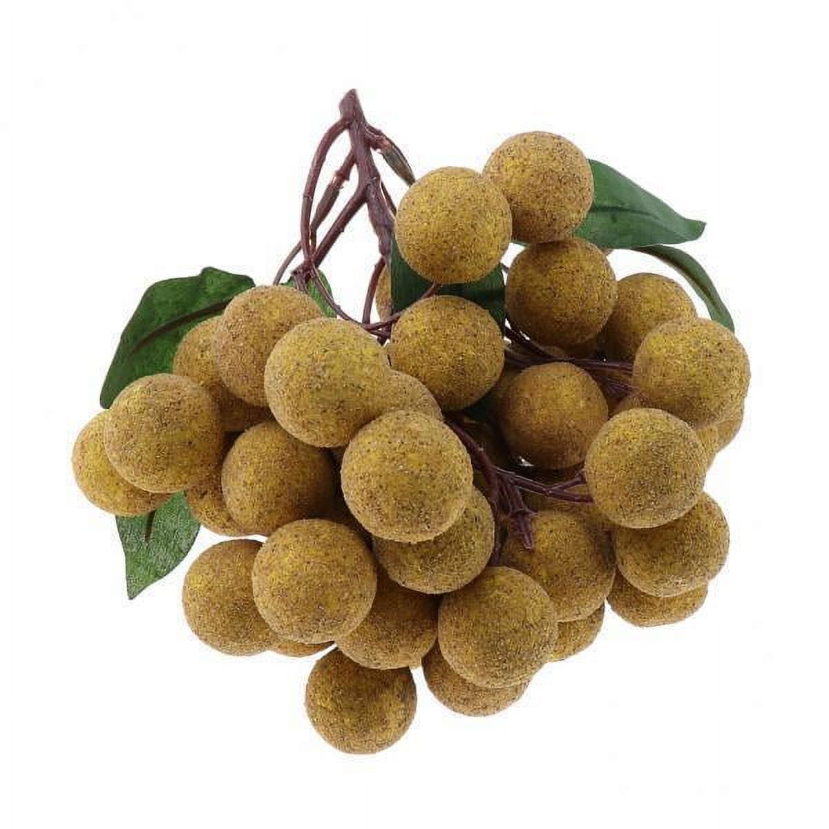 Frutas y verduras artificiales,Decoración realista de longan de frutas ...