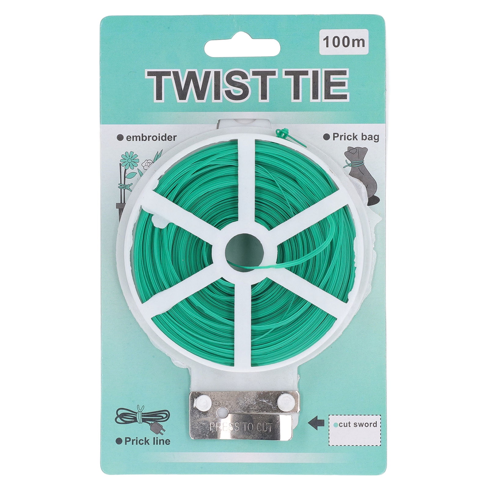 Click here for Unbranded Garden Tie Wire twist Tie Plant Cable Pl... prices