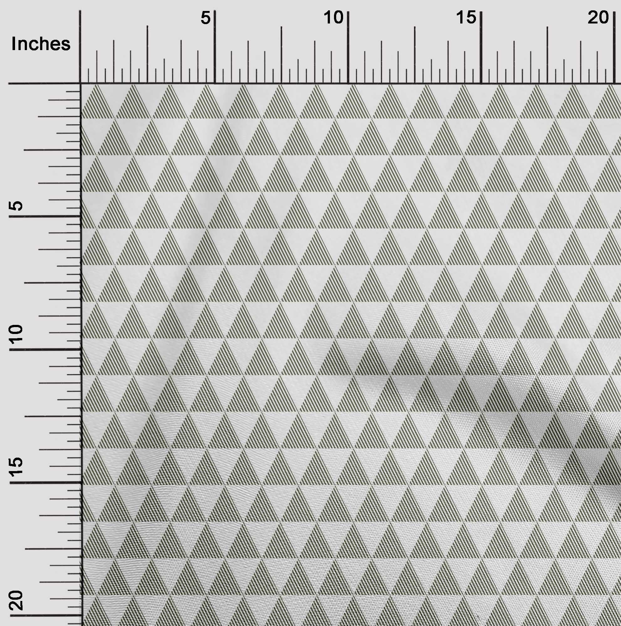 oneOone Viscose Jersey Fabric Triangle Geometric Fabric Prints By Yard ...
