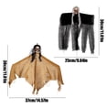 11.8 Inch Halloween Hanging Ghost Decorations, Spooky Skull Ghost ...