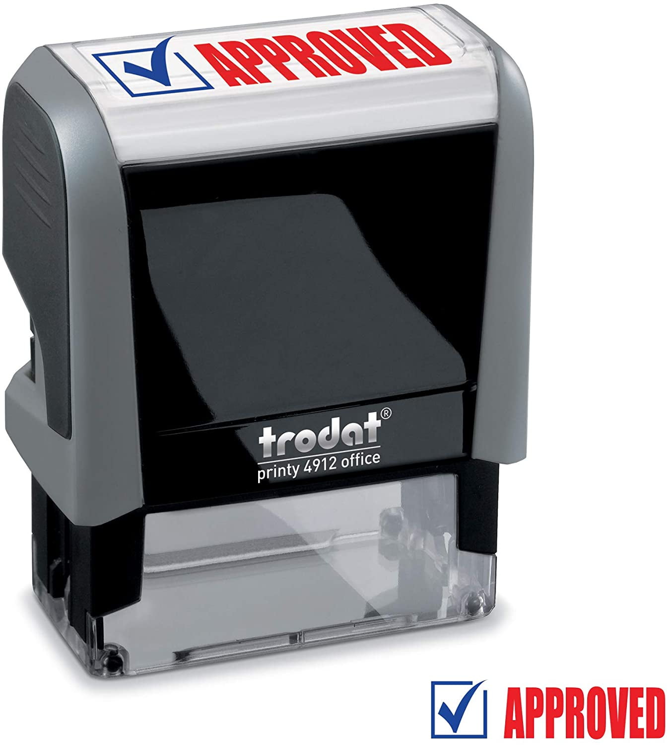 Ultimark Pre Inked Stock Message Stamp - FILE COPY - Red Ink by Trodat ...