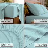 Free Shipping! Mellanni Sheet Set Iconic Hotel Luxury Brushed ...