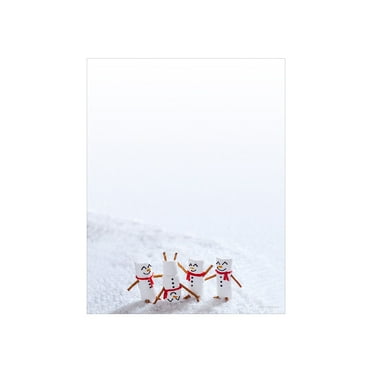 Great Papers! Winter Friends Holiday Letterhead Multicolor 80/Pack ...