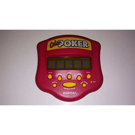 Radica Color Poker Handheld Game(1999 version, Radica) | Walmart Canada