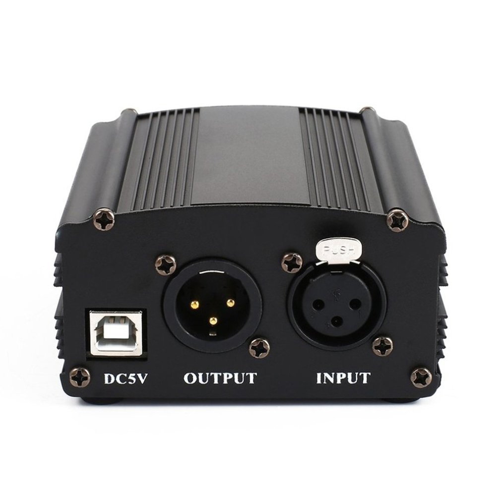 USB Powered 48V Network Karaoke Microphone Power Supply Computer Home ...