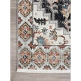 Abani Azure Collection Area Rug Mid Century Modern Bedroom Living Room ...