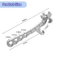 7-in-1 Aluminum Bung Wrench, Aluminum 5 Gallon Bucket Opener Tool, Non ...