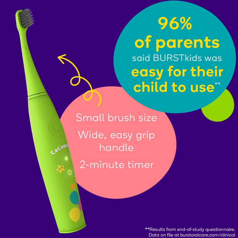 Kids Green Toothbrush