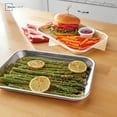 Mainstays 2 Piece Aluminum Small Baking Sheet Set 7x10 inch Recycled ...