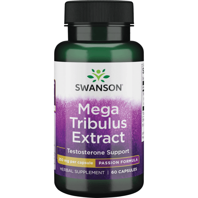 Swanson Mega Tribulus Extract 250 mg 60 Capsules. - Walmart.com ...