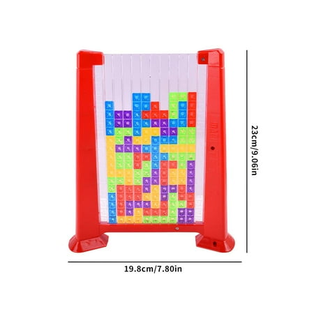 Plastic Blocks Puzzle Brain Teasers Toy Tangram Jigsaw Intelligence ...
