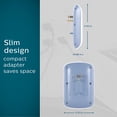 Philips 6-Outlet Extender Surge Protector, Wall Tap, 900 Joules, 3 ...