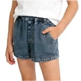 BXJX Girls Basic Denim Shorts, Causal Relaxed Fit Outdoor Summer Jeans ...