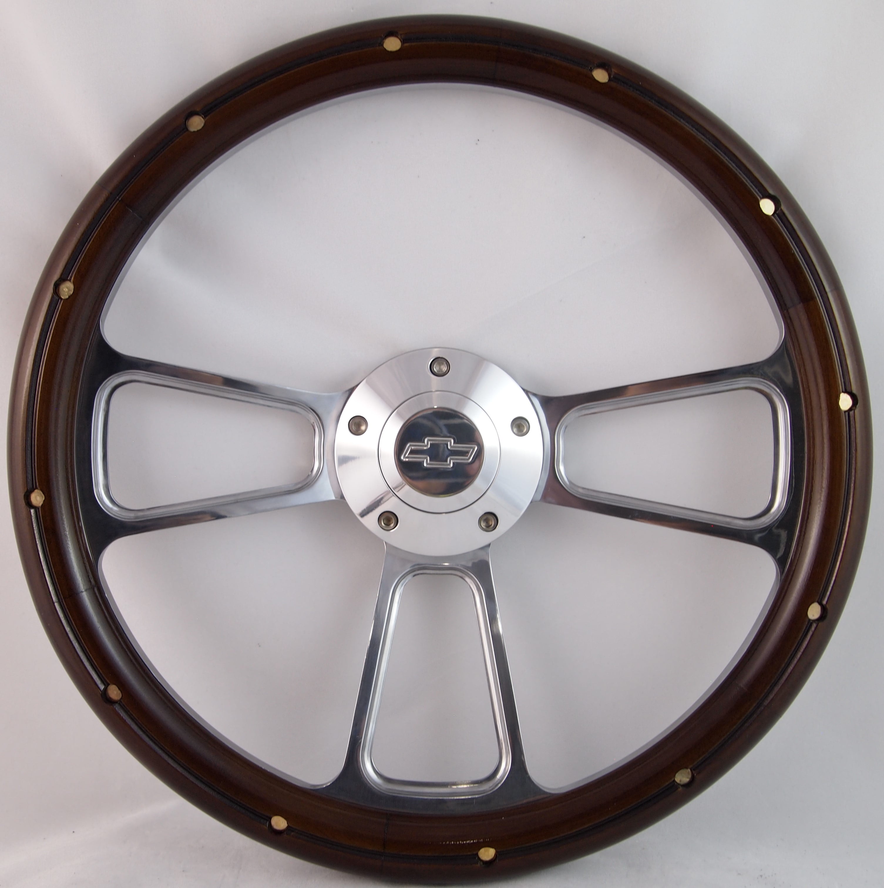 81-82 Chevrolet/GMC LUV Truck 14" Stained Mahogany with Rivets Aluminum ...