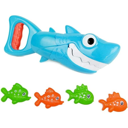 Baby Bath Toys Blue Shark Teeth Action Including 4 Boys Girls Toddler ...