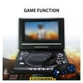 9.8 Inches Portable DVD Player High Clarity TV Function Built-in Card ...