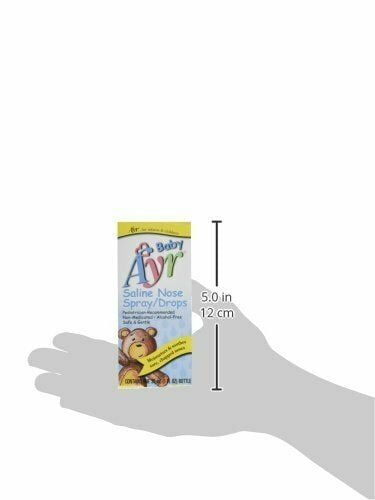 Ayr Baby Saline Nose Spray/Drops 30 mL (Pack of 2)