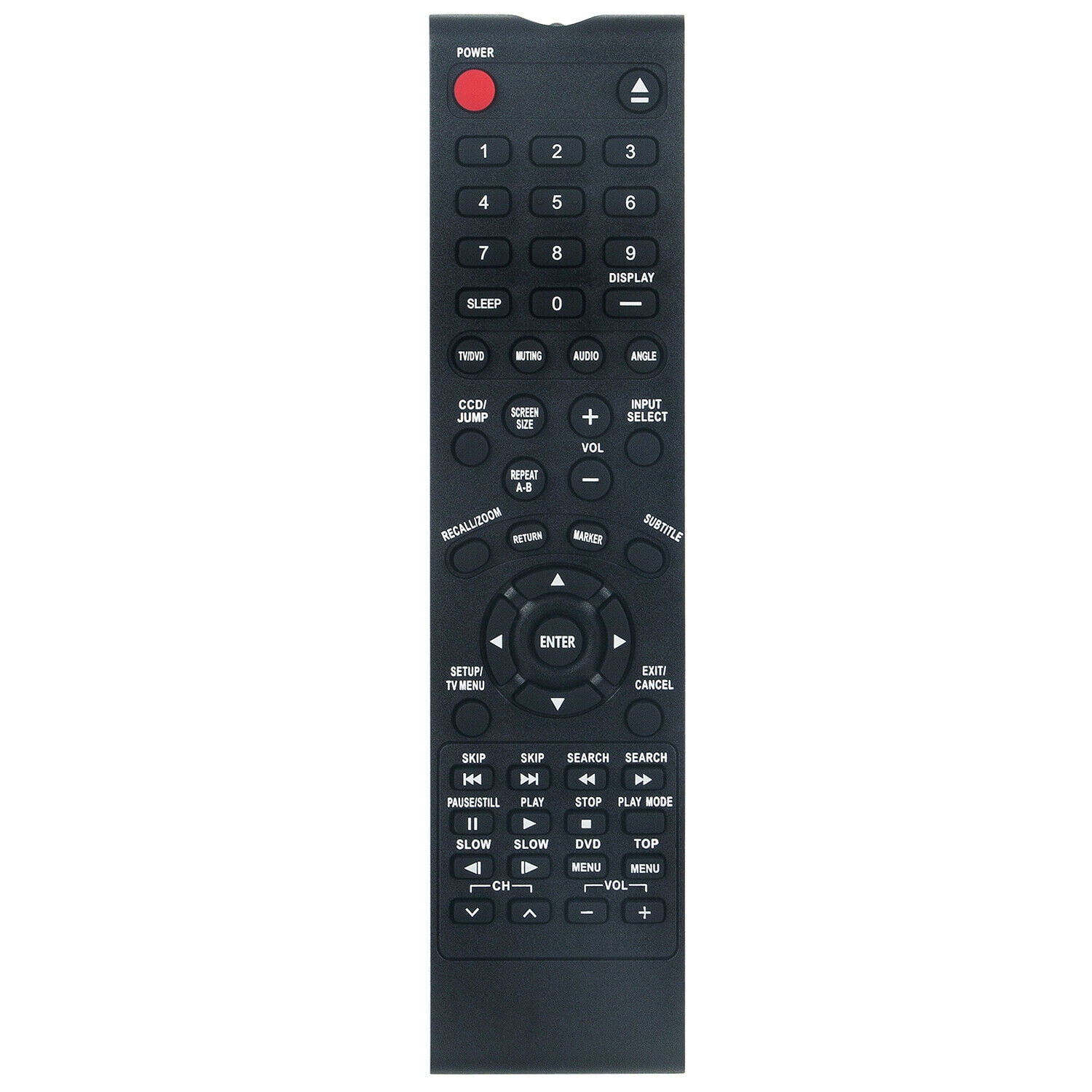 Infared Remote Control RM-C1221 Replace for JVC TV DVD LT-32D210 LT ...