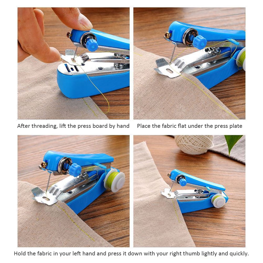Random Color Mini Sewing Machine Portable Handmade Sewing Machine ...