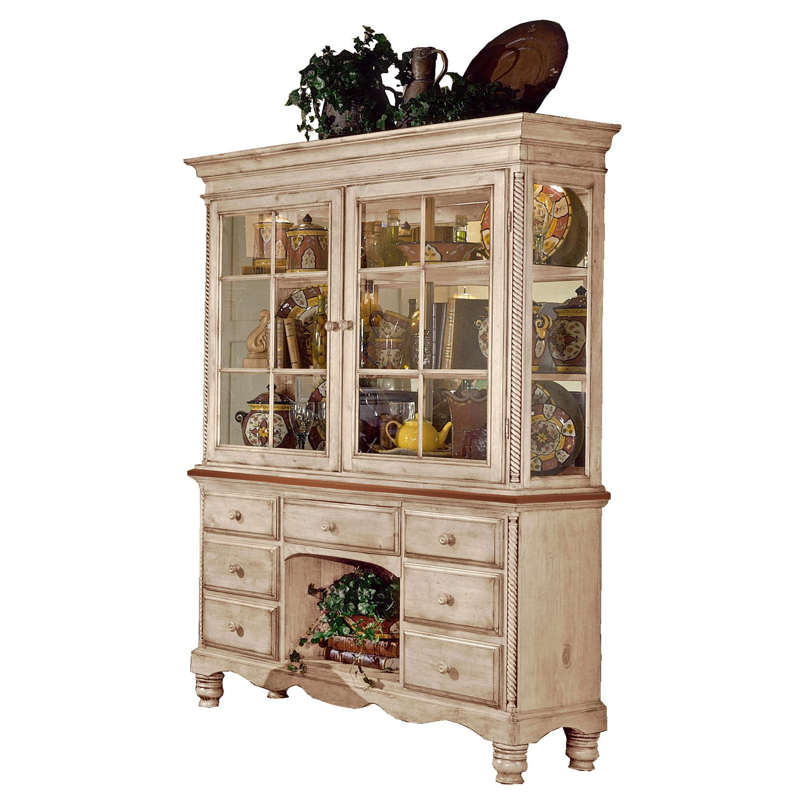 Hillsdale Furniture Wilshire Buffet and Hutch - Walmart.com