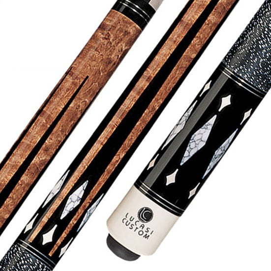 Lucasi Custom LZ2008 Pool Cue Stick with Zero Flexpoint Low Deflection ...