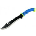 Defender 16" Full Tang Blue Fixed Blade Machete - Walmart.com