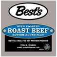 Best's Oven Roasted Bottom Round Flat Roast Beef, Deli Sliced (Plastic ...