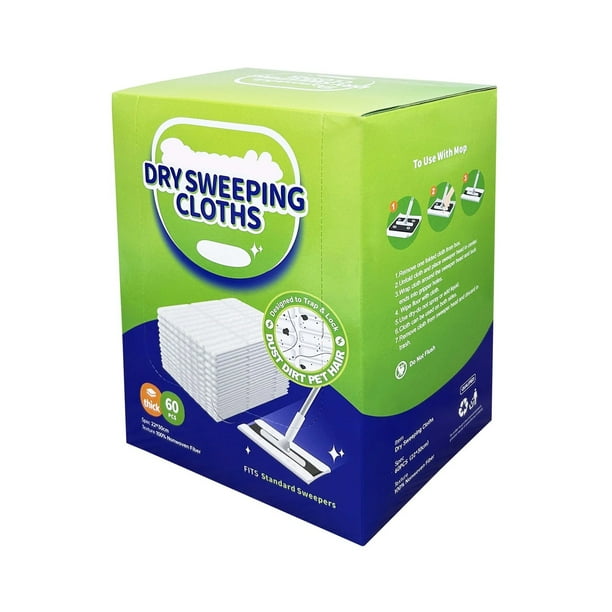 Dry Sweeping Cloths Dry Mop Refills For Floor Mopping And Cleaning ...