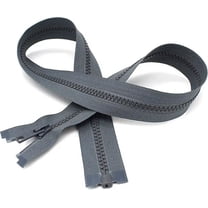 30" Vislon Zipper ~ YKK #5 Molded Plastic ~ Separating - 559 Purple (3 ...