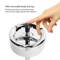 BIMZUC Premium Iron Self‑Cleaning Floor Ashtray – Detachable ...