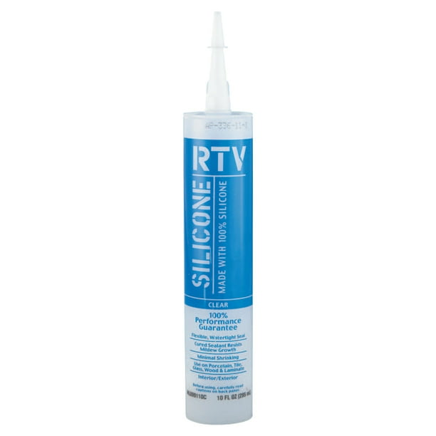 White Lightning Contractor RTV Silicone Sealants, 10 oz Cartridge ...