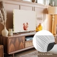 Indoor Elastic TV Cover, Country Squirrels Dust Proof TV Screen ...
