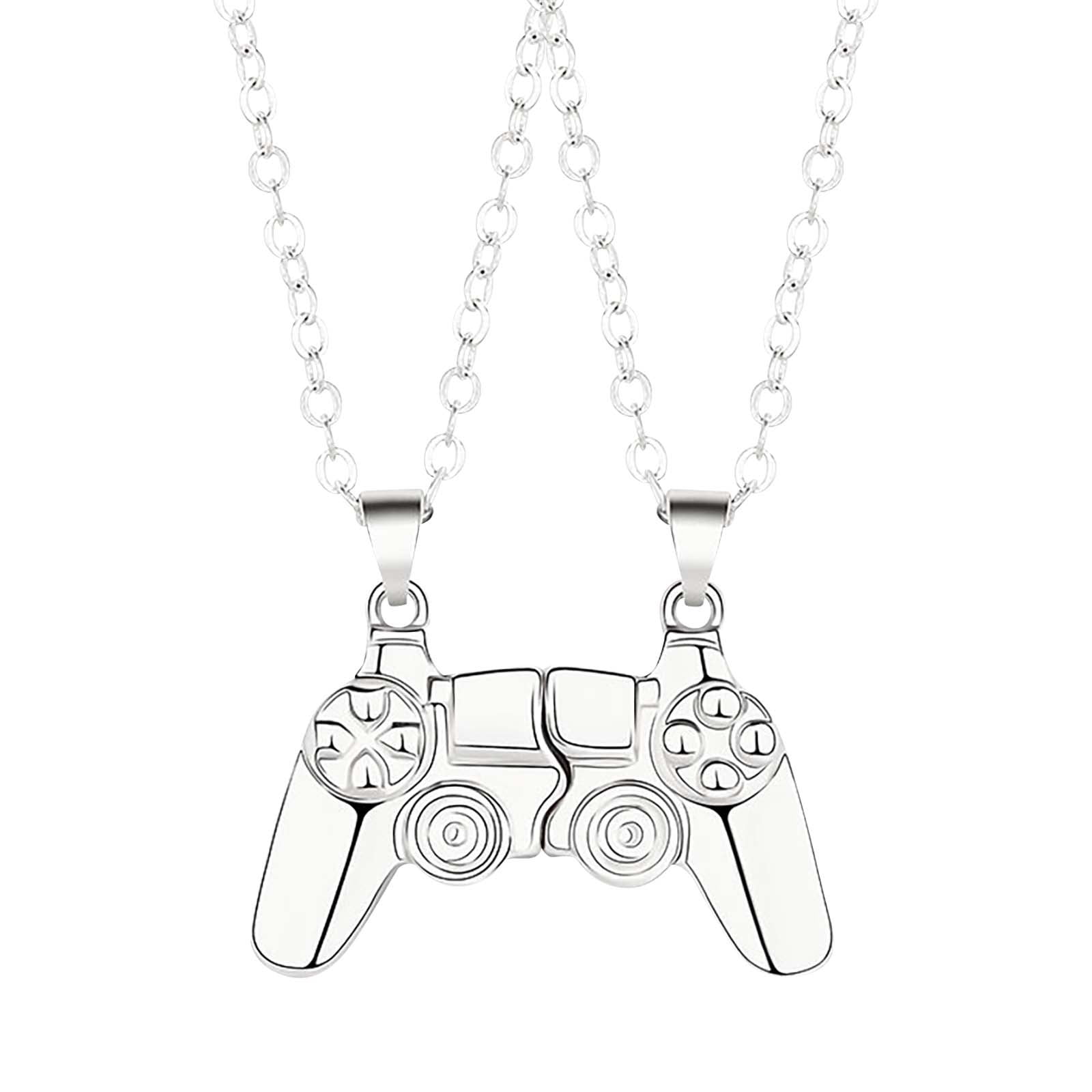 Click here for Hoarboeg Magnetic Couple Gamepad Pendant Necklace... prices