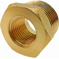 BDKWID-Brass Reducer Bushing, 1/4" NPT Male to 1/8" NPT Female Thread ...