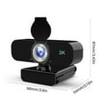 Plug and Play USB Camera Featuring Wide Lens with 90-Degree View ...