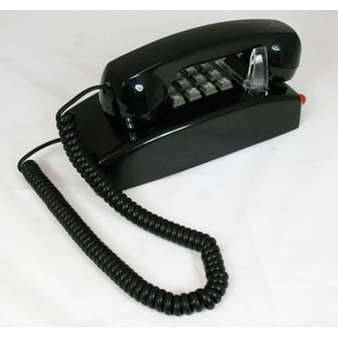 Cortelco Wall Mount Corded Phone with Volume Control, Slate - Walmart.com
