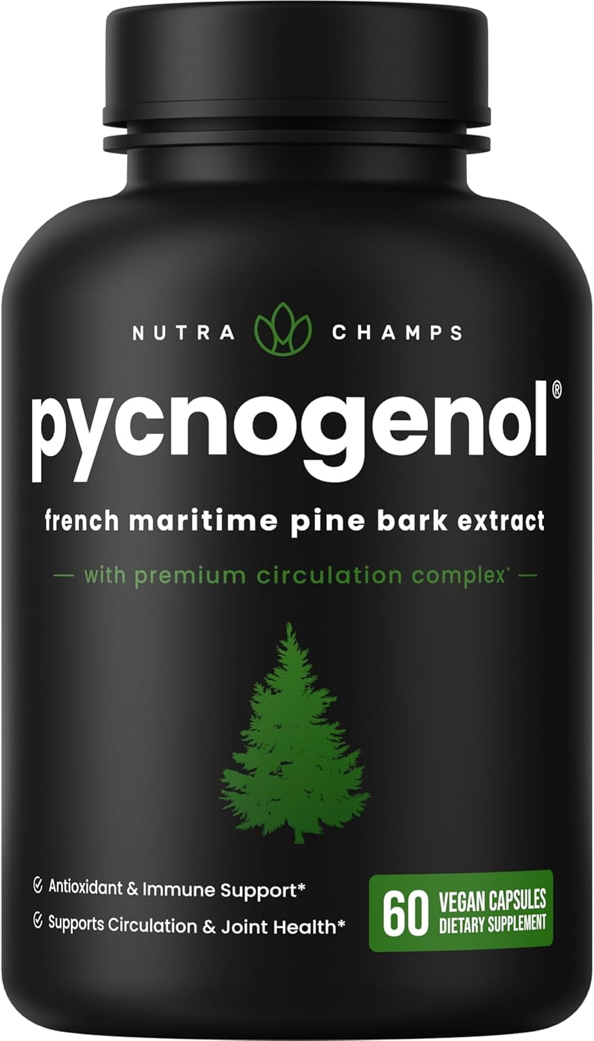 Nutra Champs Pycnogenol Corteza Pino Francés 60 Cápsulas | Walmart en línea