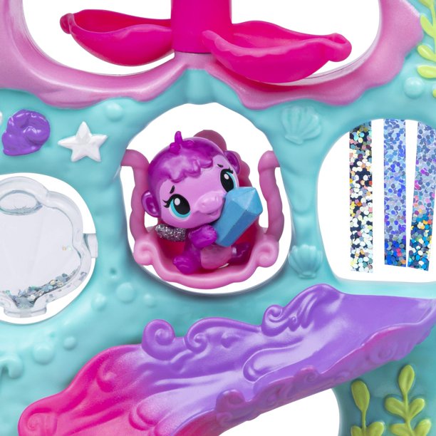 Hatchimals CollEGGtibles Coral Castle Fold Open Playset with Exclusive Mermal Magic for Kids Aged 5 and Up Walmart