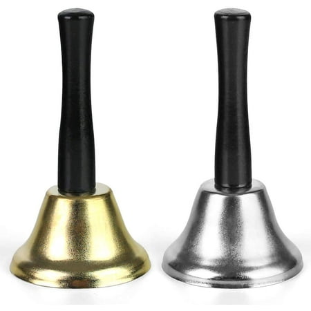Hand Bells, 2PCS Call Bell Handheld Bell Service Bell Wedding Bell ...