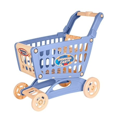Shopping Cart Toy Supermarket Handcart for Early Pedagogical Learning ...